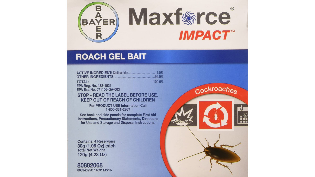 Maxforce Impact Roach Bait Gel 30 gram 4 per box